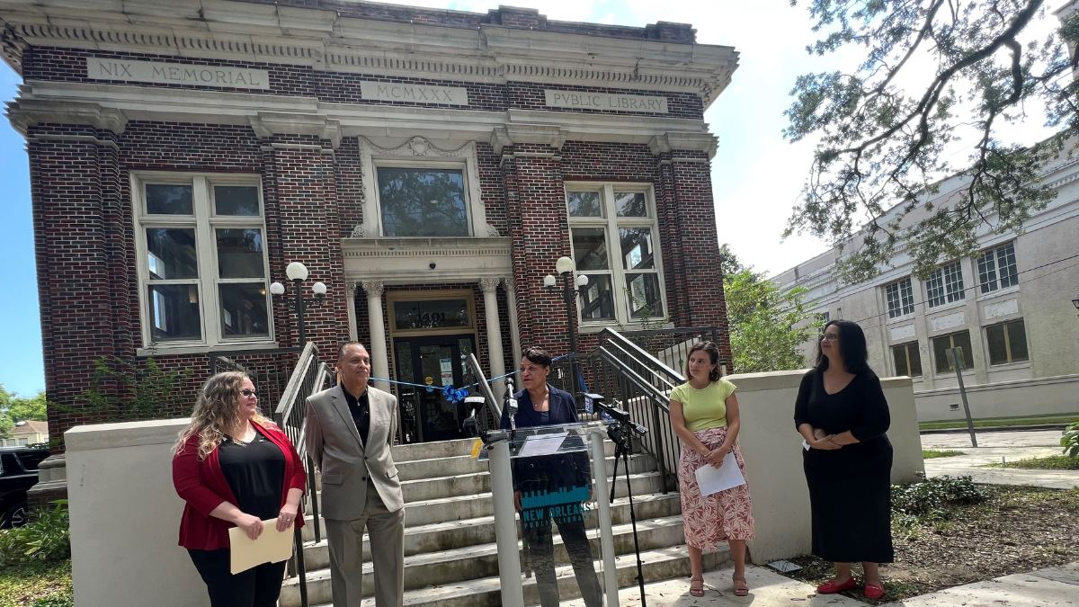 Nix Library is Open – New Orleans Public Library